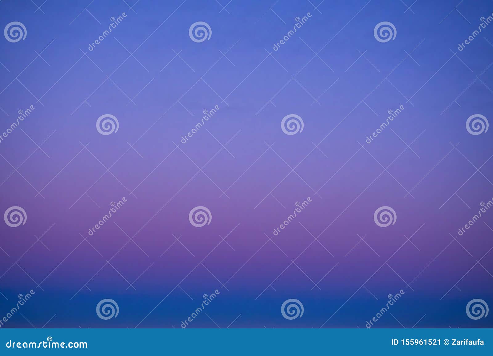 Gradient of the Evening Cloudless Sky, Blue and Pink Colors Stock Image ...