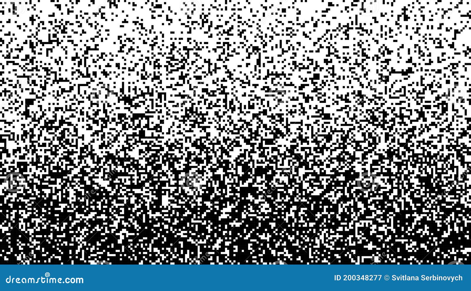 Gradient with Falling Squares. a Texture with Shuffled Pixels from ...