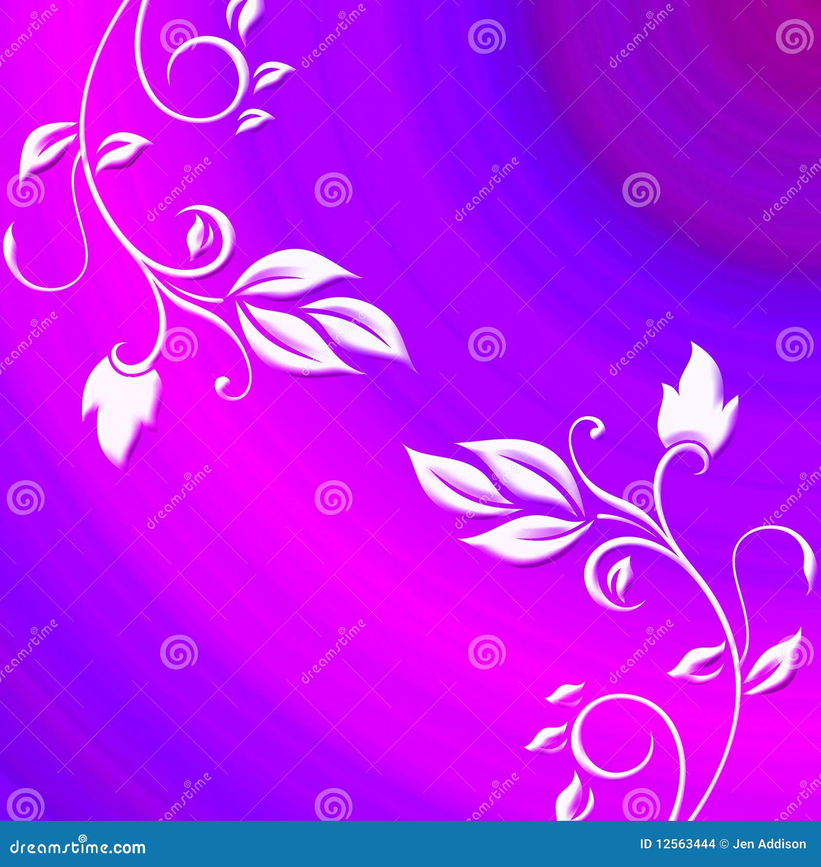 Gradient floral background stock illustration. Illustration of ...