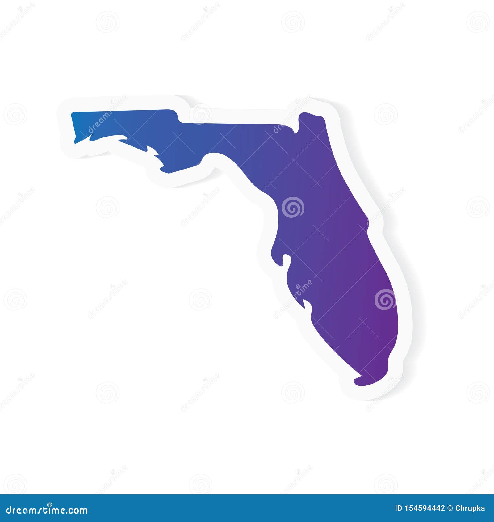 Gradient Florida map stock vector. Illustration of contour - 154594442 Gradient Florida map stock vector. Illustration of contour - 154594442