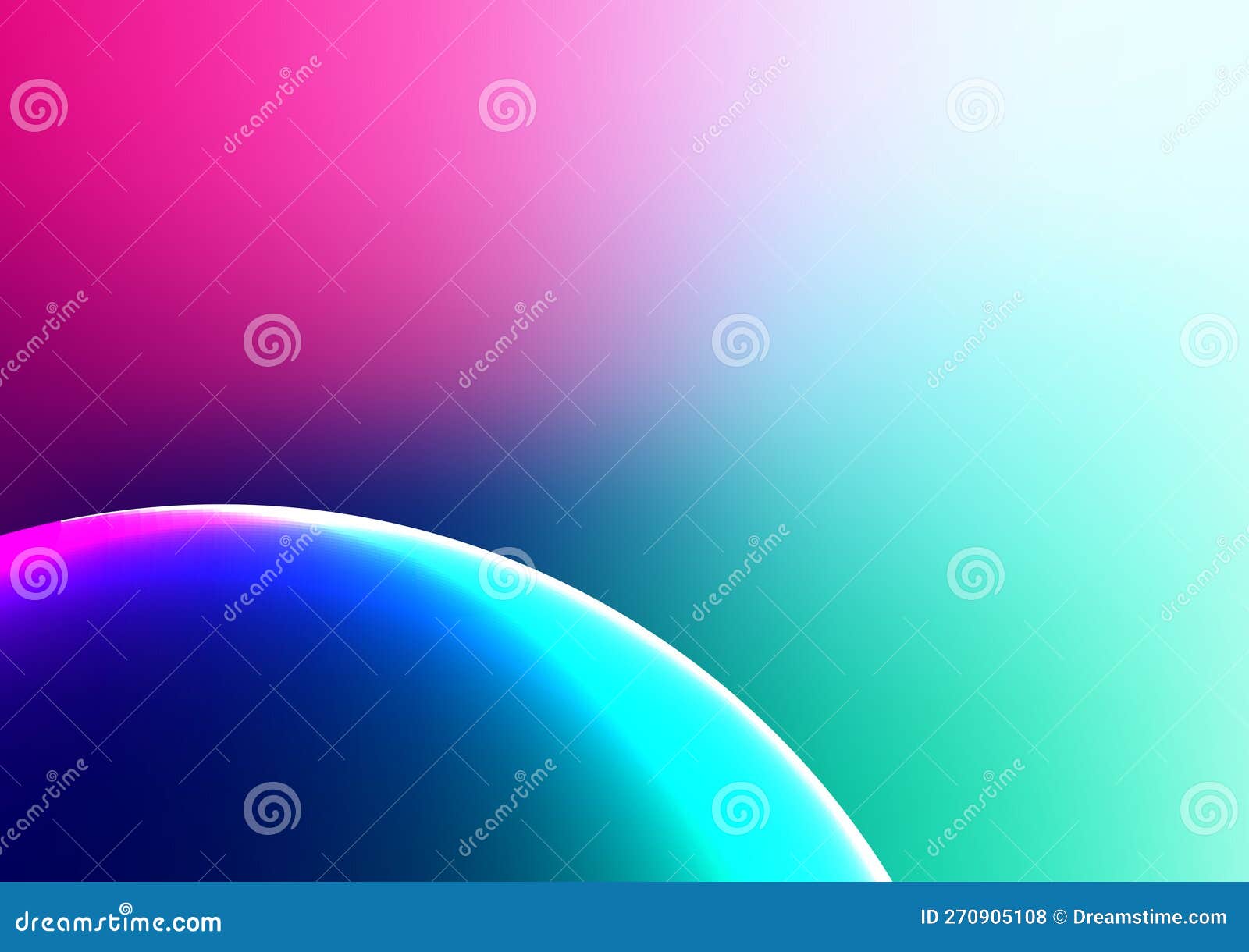 Gradient Galaxy Light Blue Space Planet Background Stock Vector ...