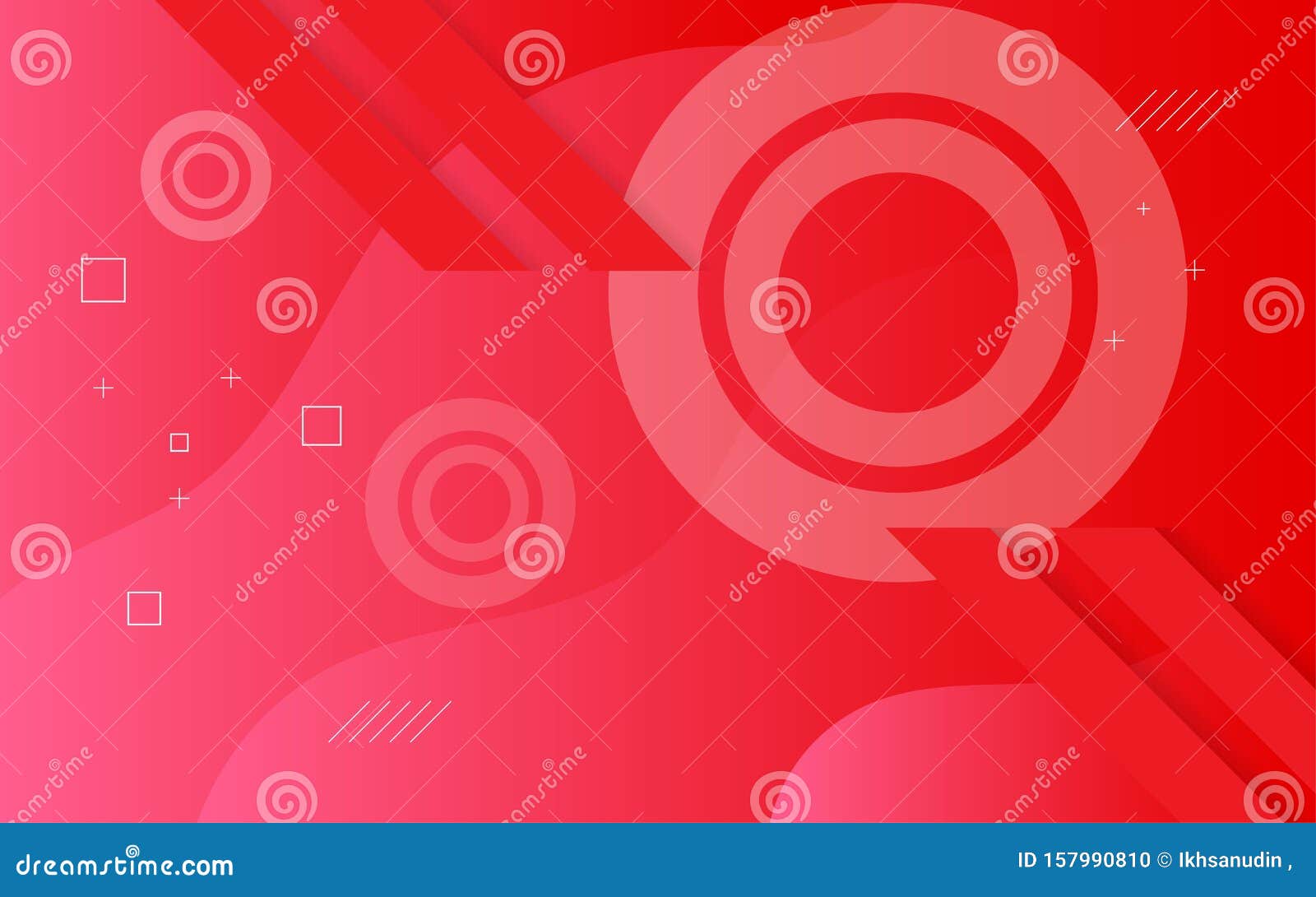 Gradient Geometric Shapes Background for Wallpaper Stock Vector ...