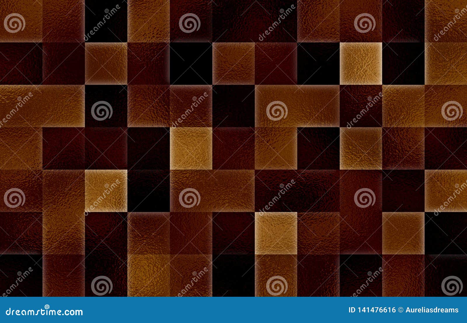 Gradient Geometric Square Blocks. Glass Texture Stock Photo - Image of ...