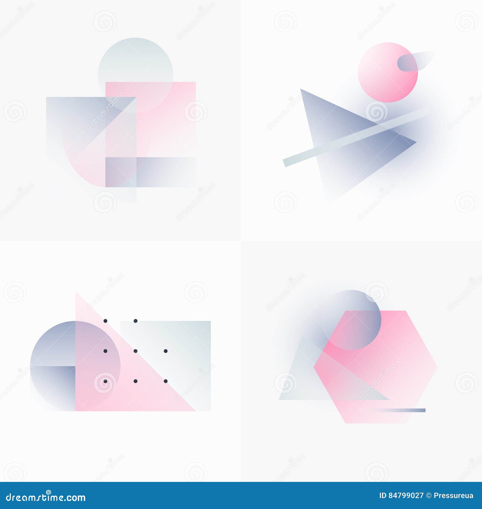 Gradient Geometry Forms 10 stock vector. Illustration of design - 84799027