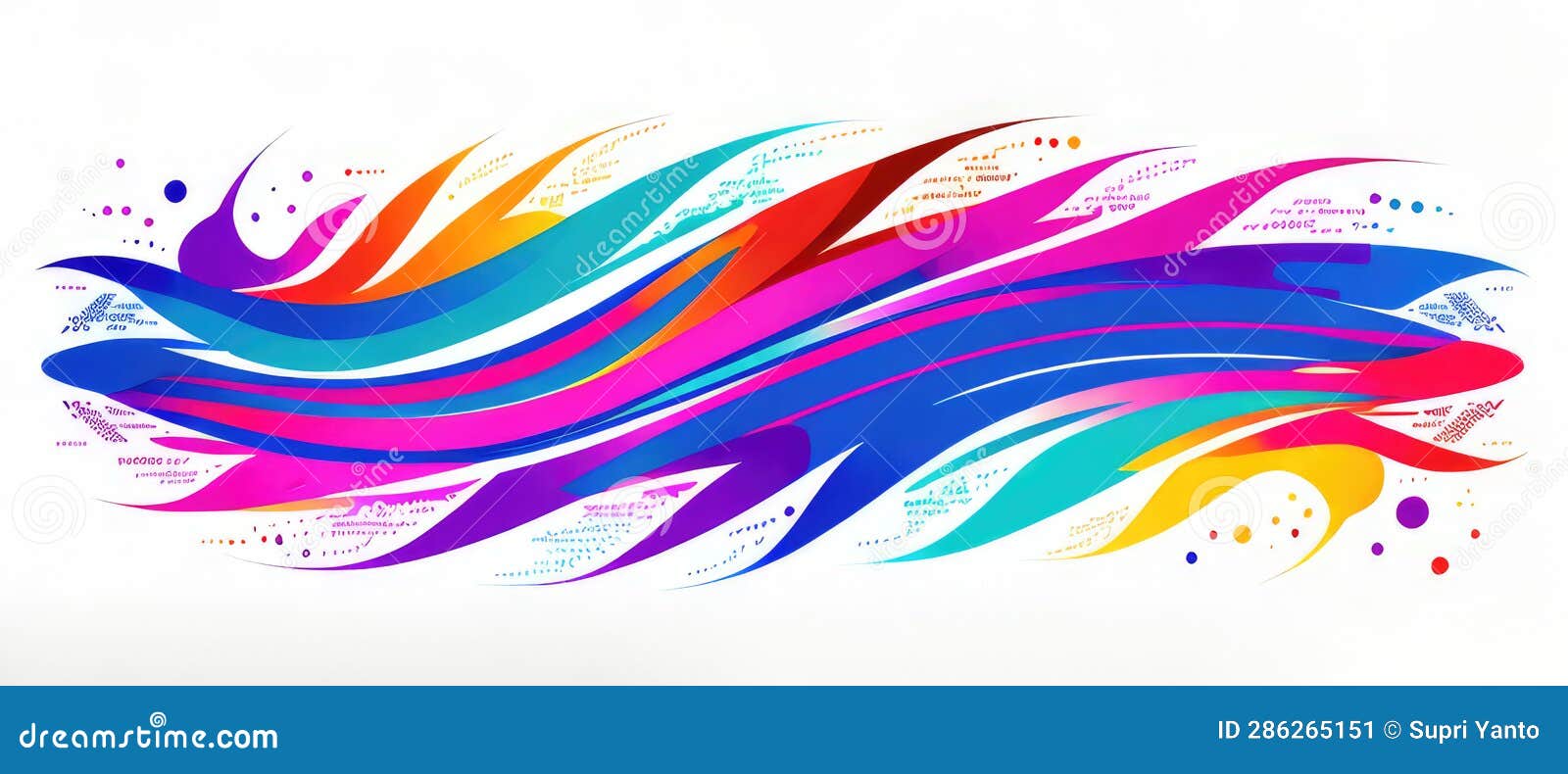 Gradient Geometry Shape Colour Abstract on White Background Stock ...