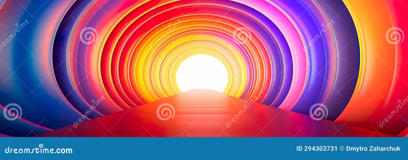 Gradient that Gives the Illusion of Warping Dimensions, Alternate ...