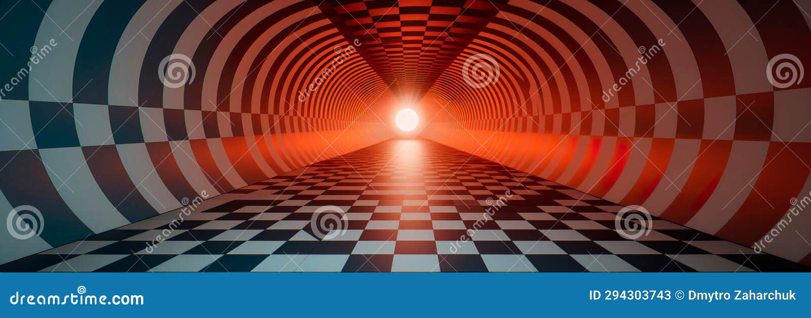 Gradient that Gives the Illusion of Warping Dimensions, Alternate ...