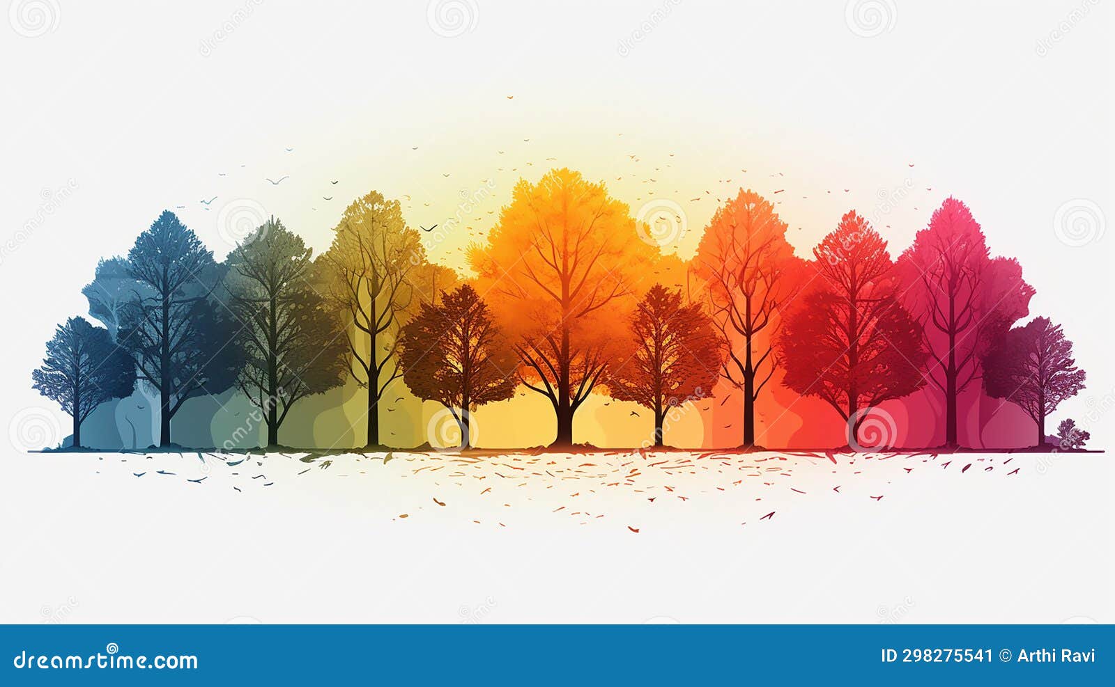 A Gradient Graphic Where the Colors Seamlessly Shift To Represent the ...