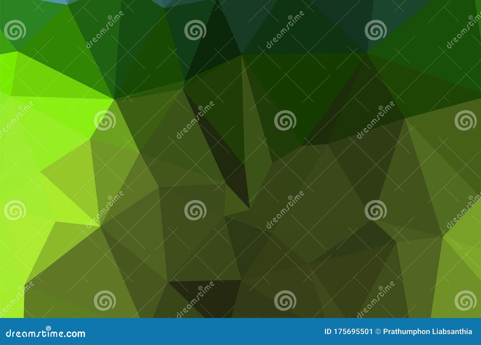 Gradient Green Vector Shining Triangular Layout. Glitter Abstract Illustration Stock Vector ...