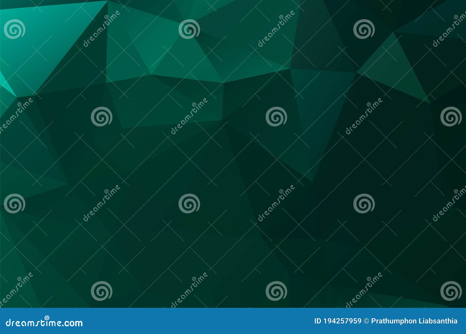 Gradient Green Vector Shining Triangular Layout. Glitter Abstract Illustration Stock Vector ...