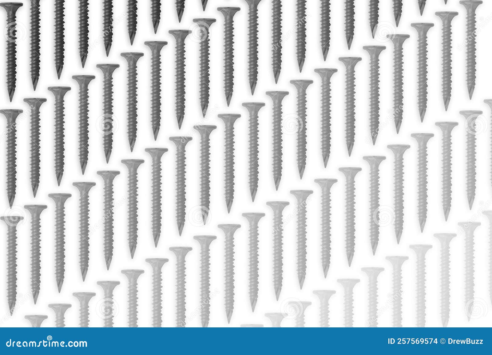 Gradient Grey Cement Board Screws Construction Sharp Point Coated ...