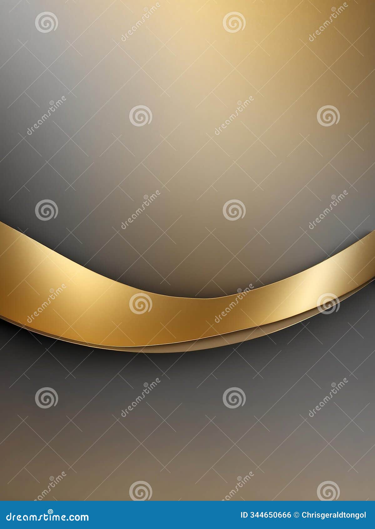 Gradient Grey To Gold Smooth Grainy Texture Transition Ai Generated ...