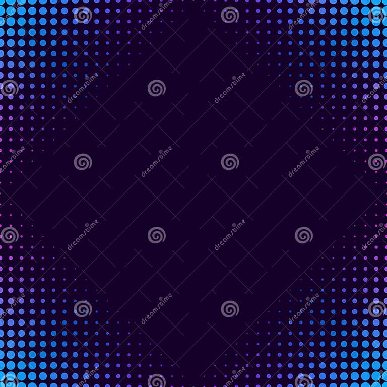 Gradient Halftone Background Stock Illustration Illustration Of