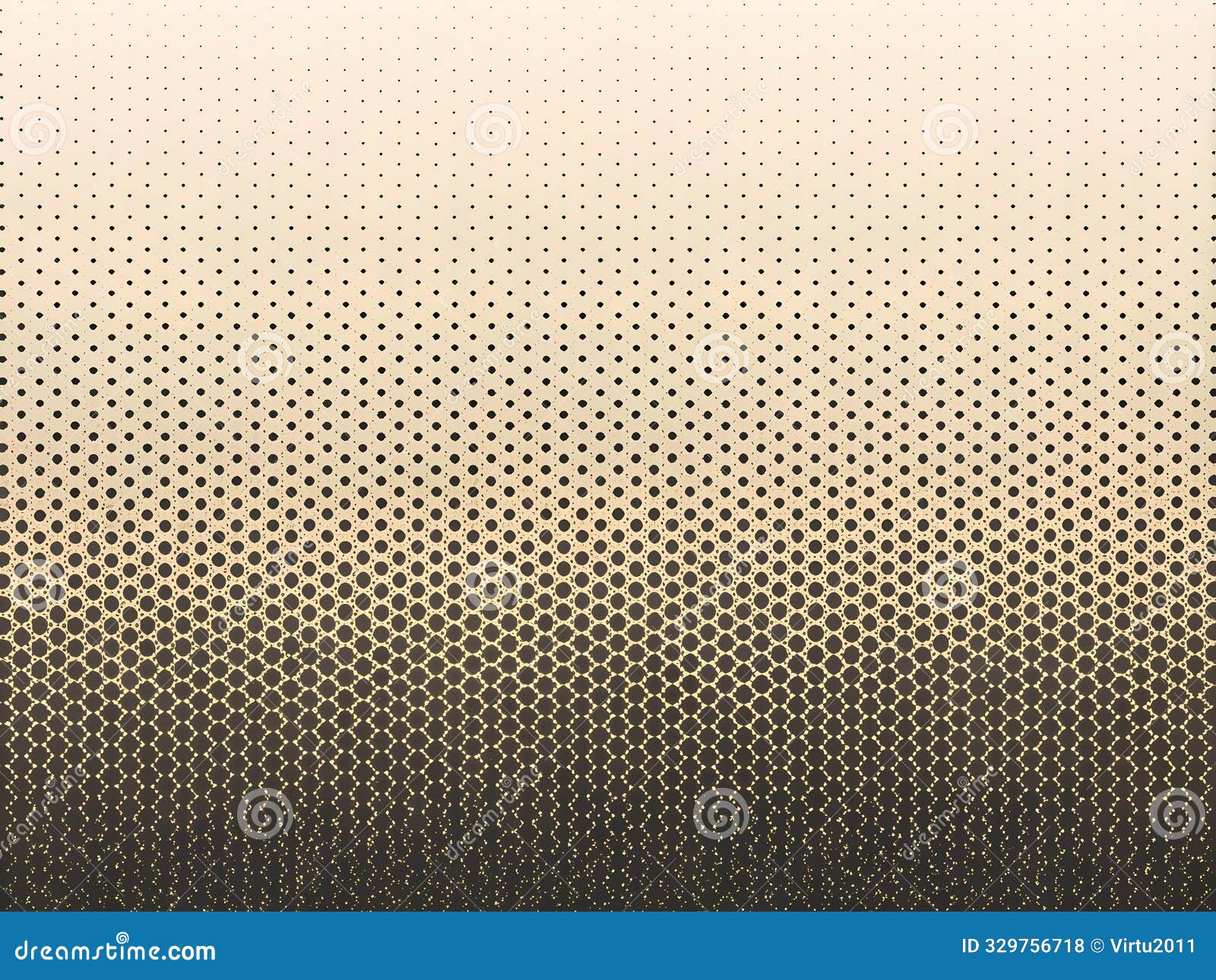 Gradient Halftone Pattern with Hexagonal Dots Stock Illustration ...