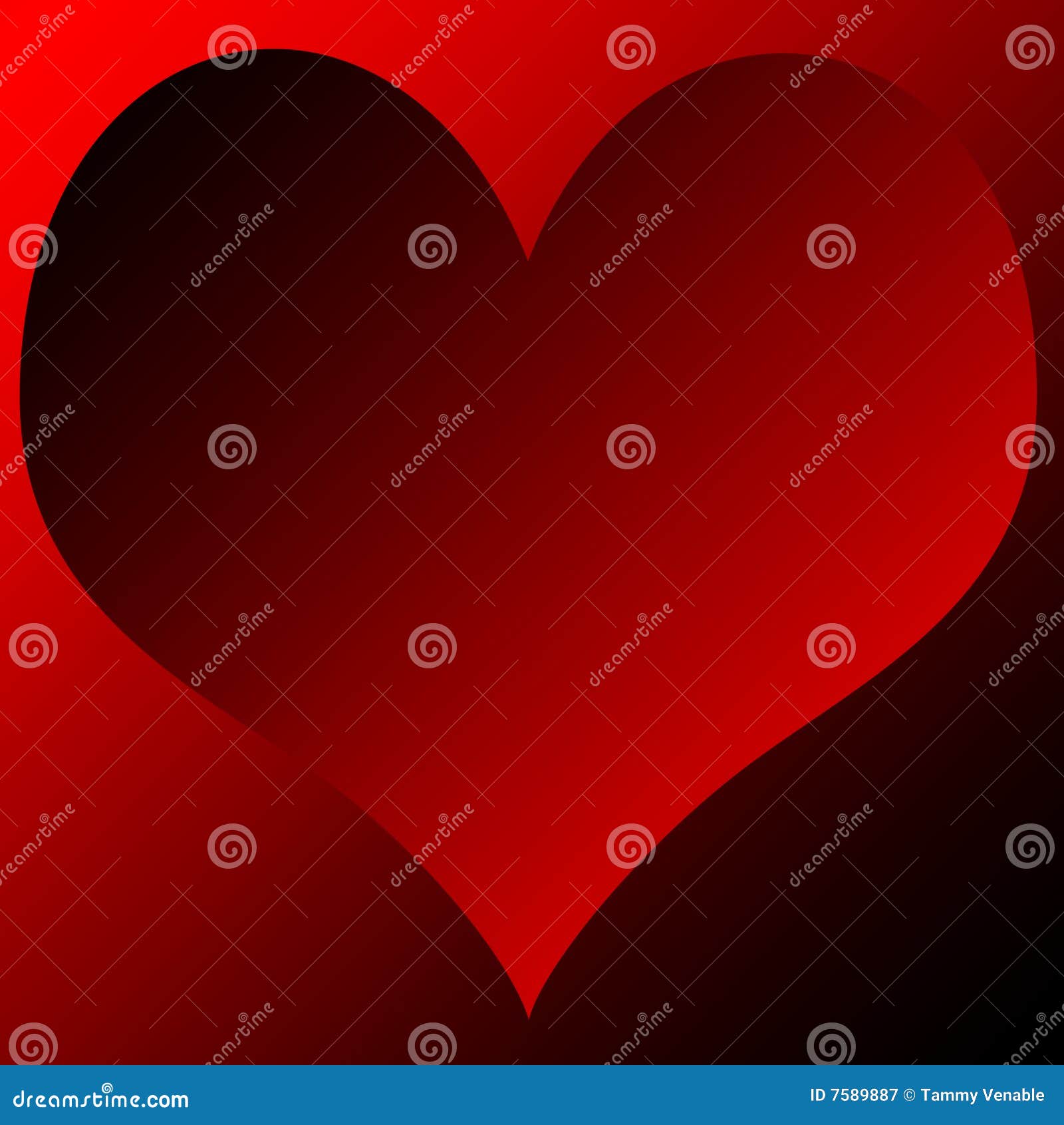 Gradient Heart stock illustration. Illustration of abstract - 7589887