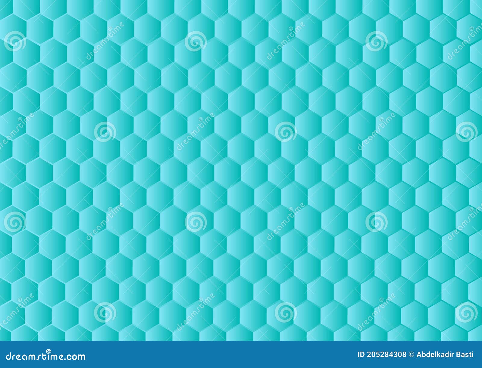 Gradient Hexagonal Background. Abstract Blue Background with Hexagon ...