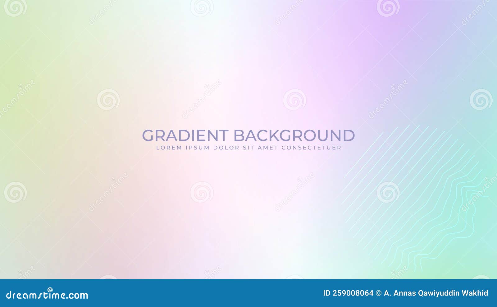 Gradient Holographic Background. Blurred Texture Effect. Bright Colored ...