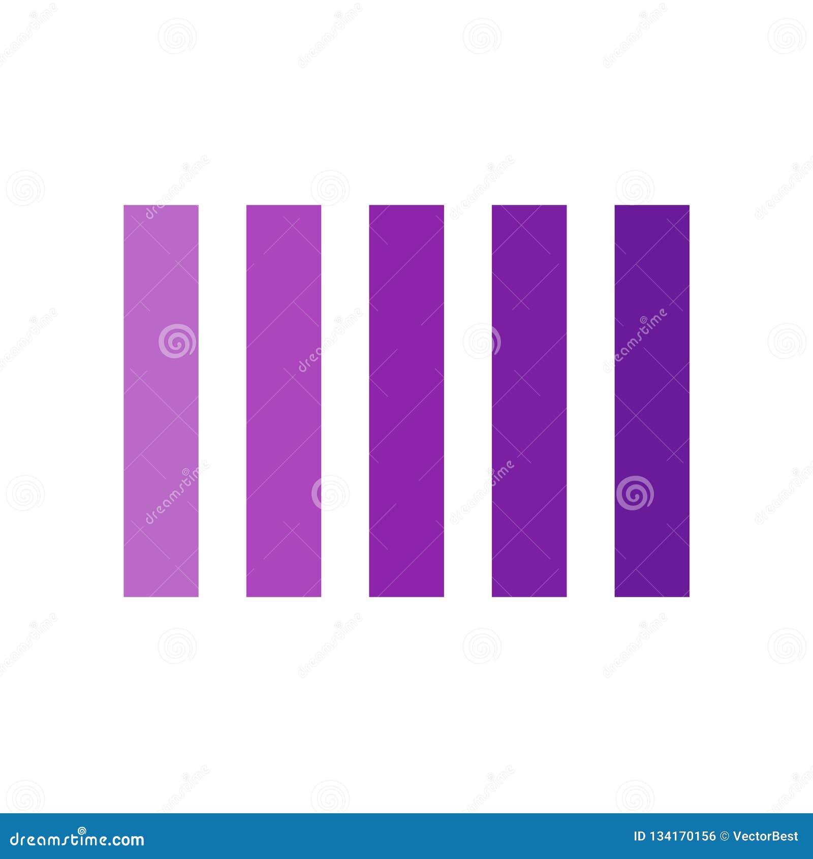 Gradient Icon Vector Sign and Symbol Isolated on White Background ...