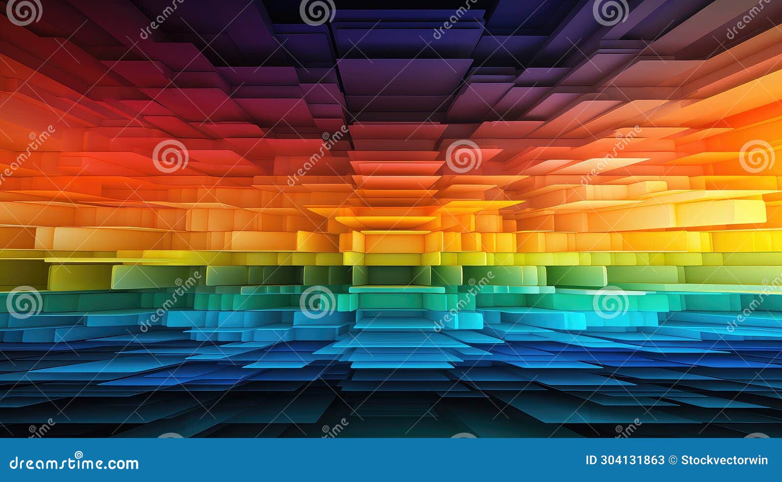 Gradient Image Rainbow Background Royalty-Free Cartoon | CartoonDealer ...