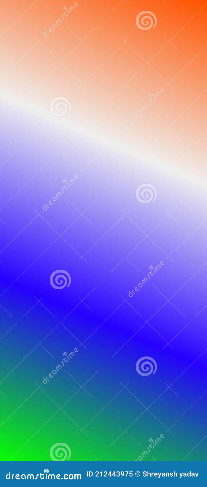 Gradient of Indian Flag Color Stock Illustration - Illustration of flag ...