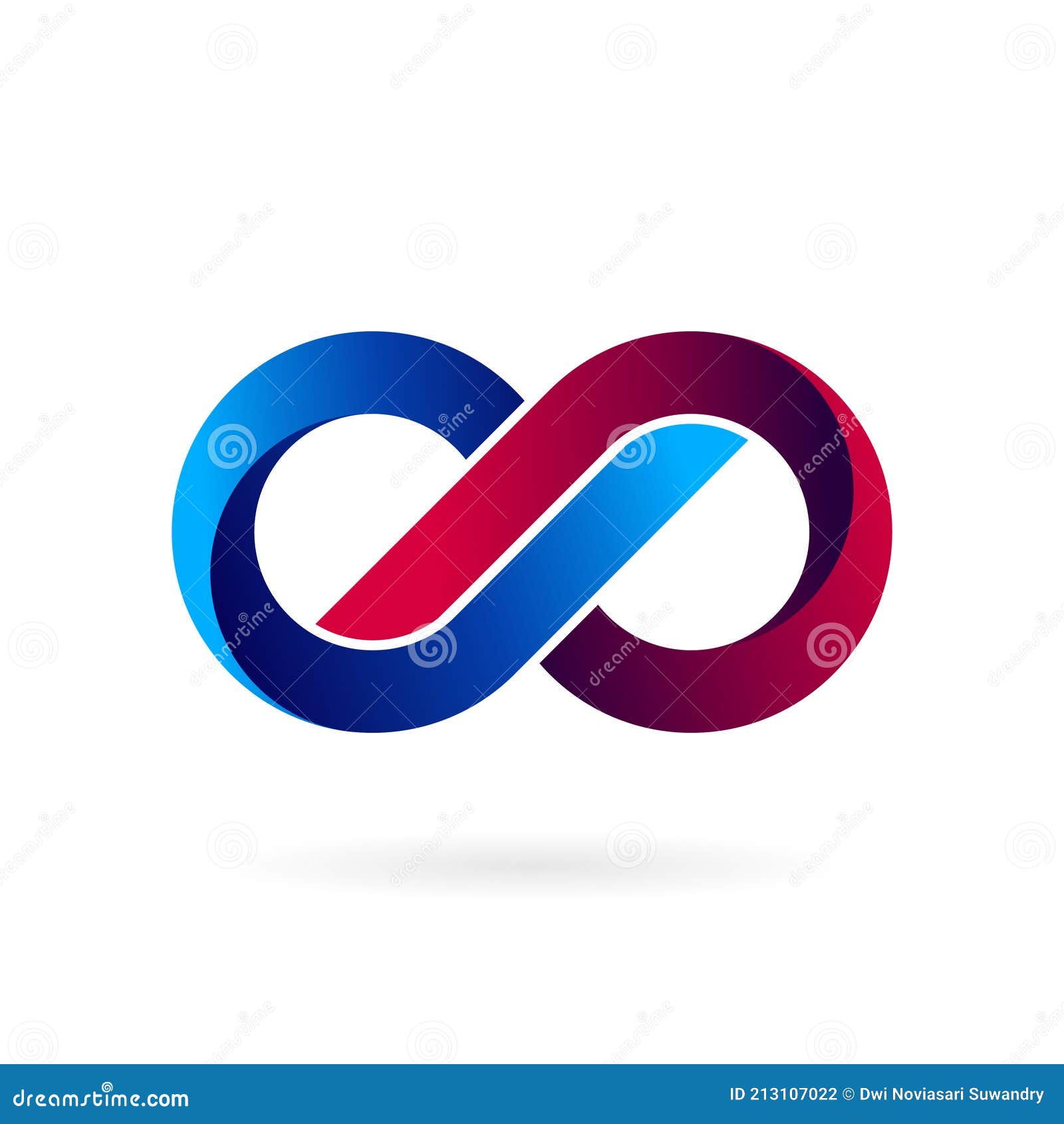 Gradient Infinity Logo Vector Icon Stock Vector - Illustration of ...