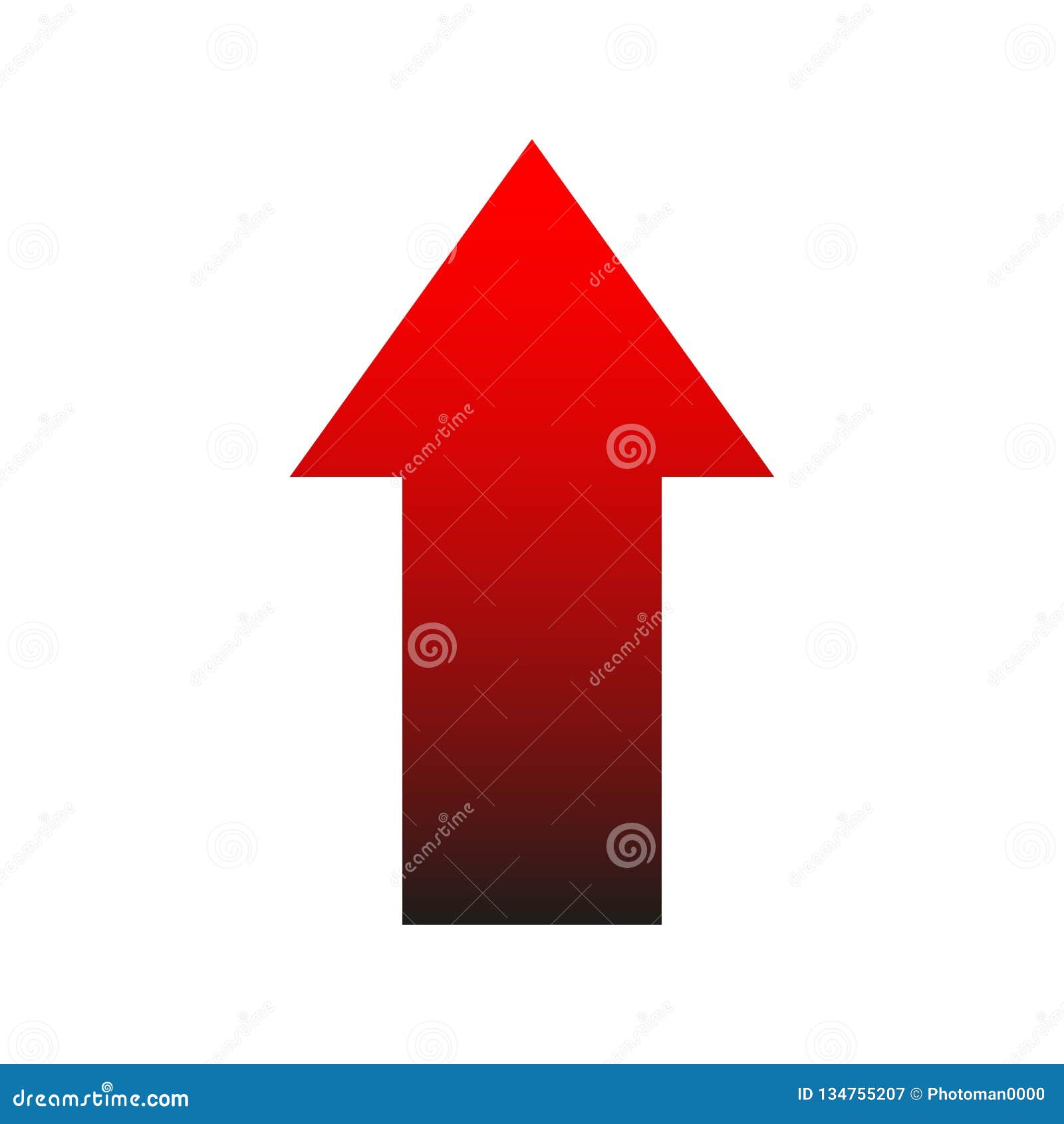 Gradient isolated arrow stock vector. Illustration of packaging - 134755207