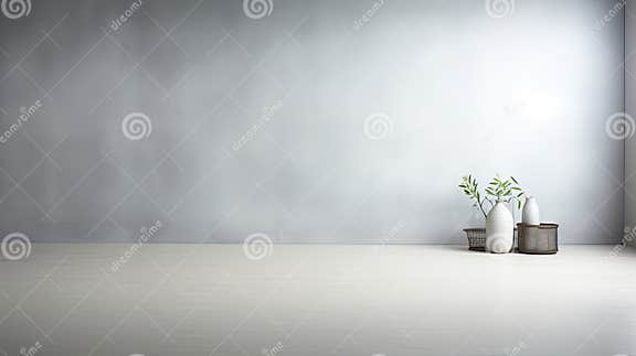 Gradient Light Grey Studio Background Stock Illustration - Illustration ...