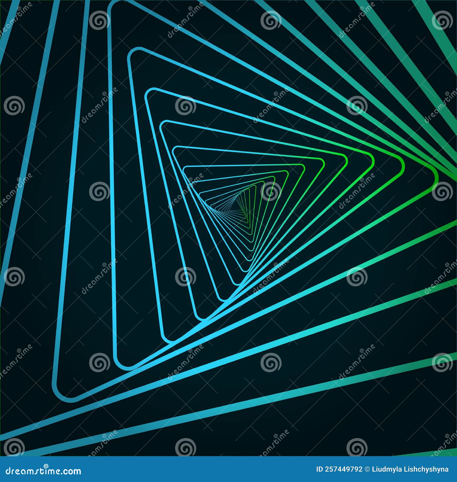 Gradient Line Abstract Vector Background. Technology Logo Element. Stock Vector - Illustration ...