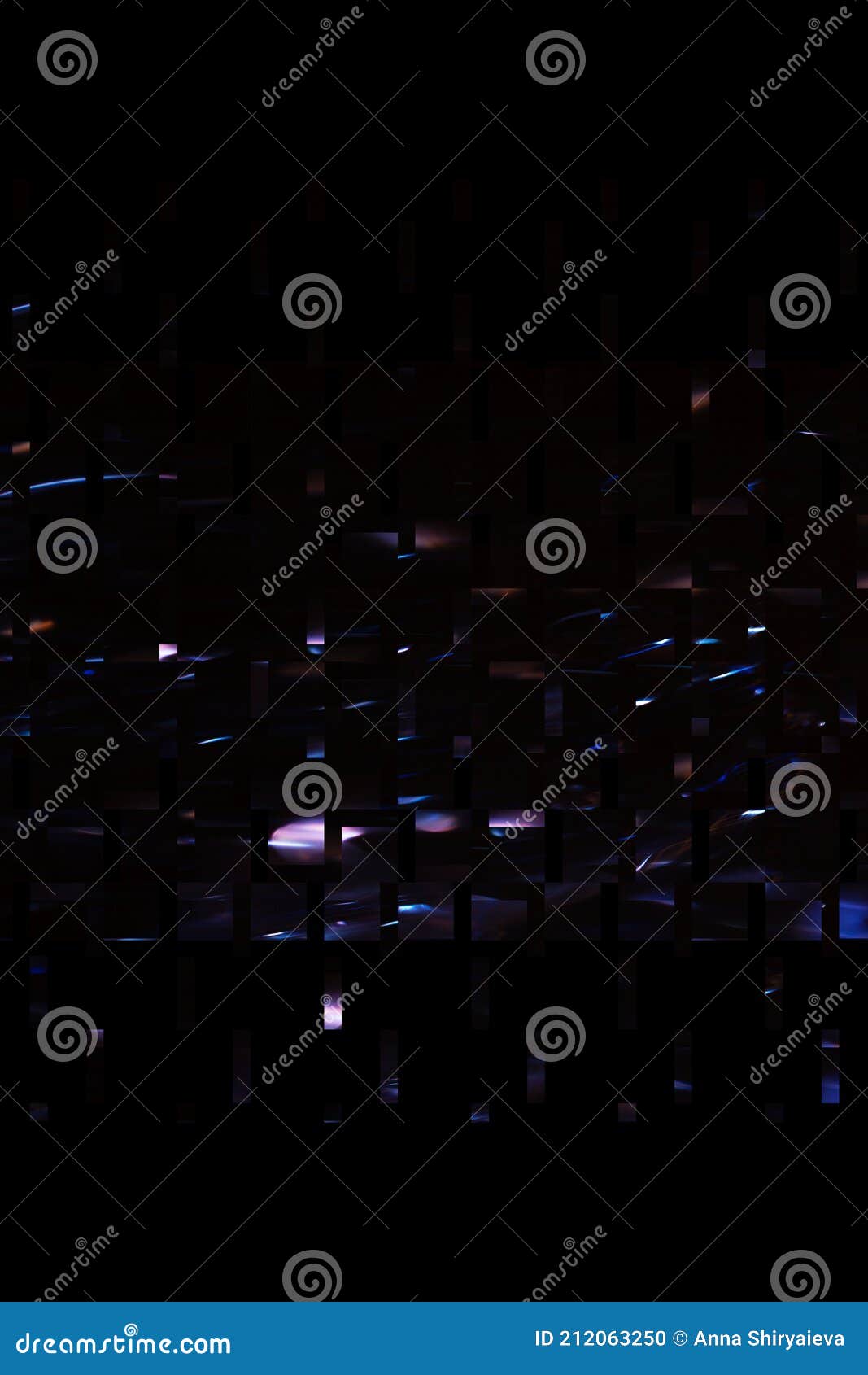 Gradient Lines on a Black Background. Delicate Futuristic Textures ...