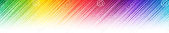 Rainbow Gradient Diagonal Stripes with Fade Out Effect Stock Vector ...