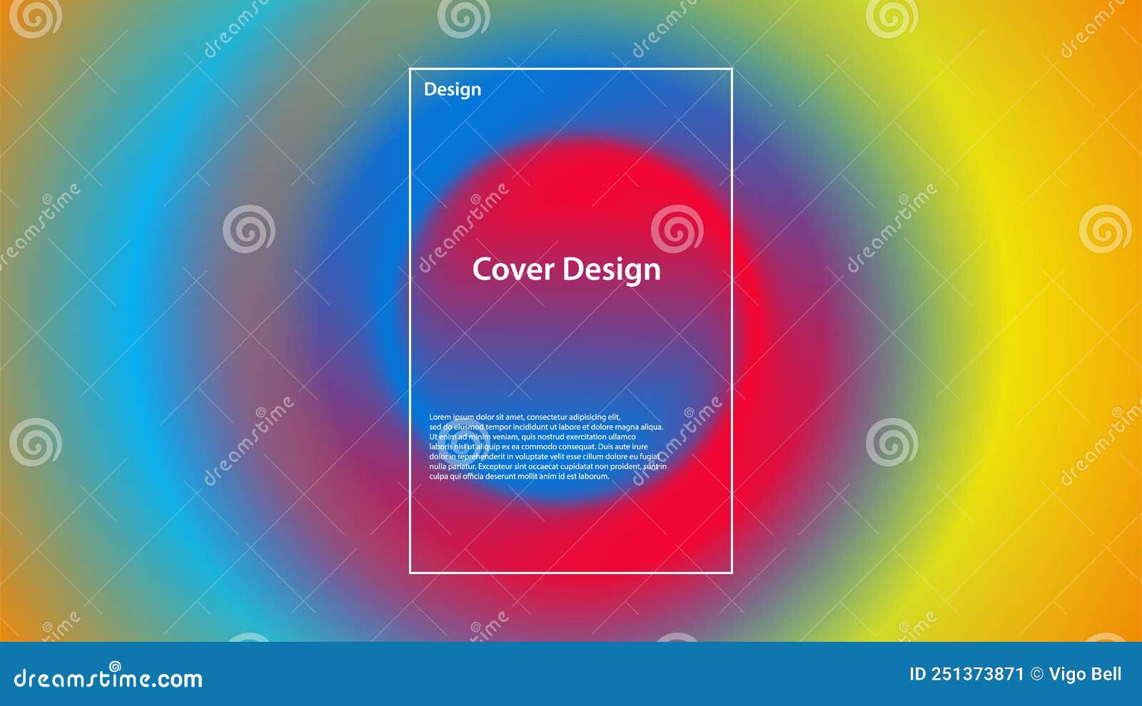 Gradient Mesh Abstract Background. Blurred Bright Colors Mesh ...