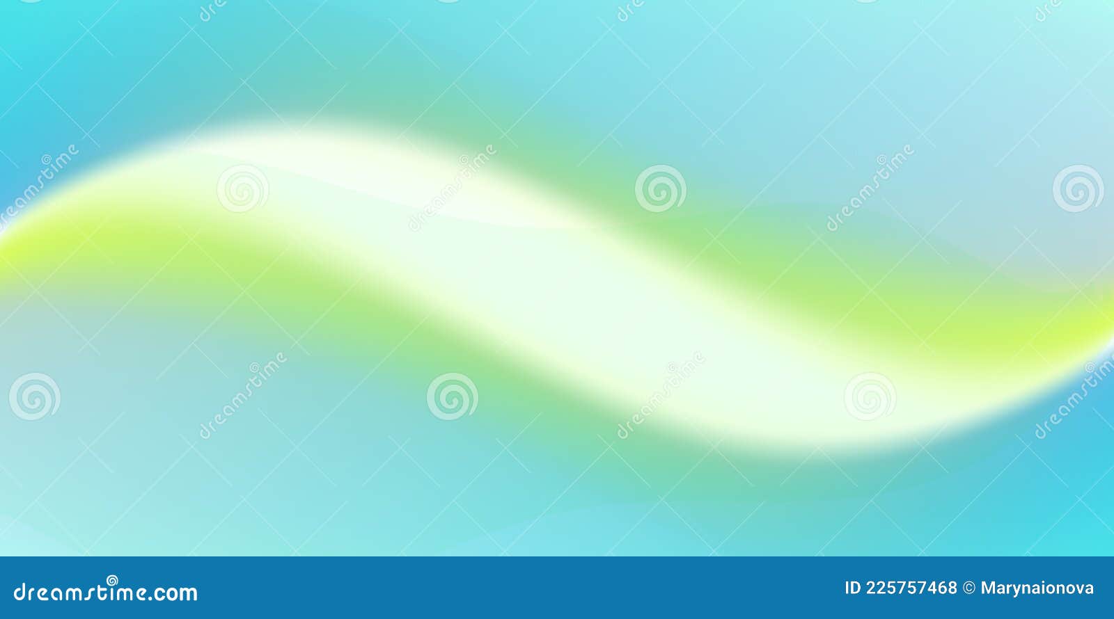 Gradient Mesh Background, Aqua Fluid Curved Element, Watercolor Soft ...