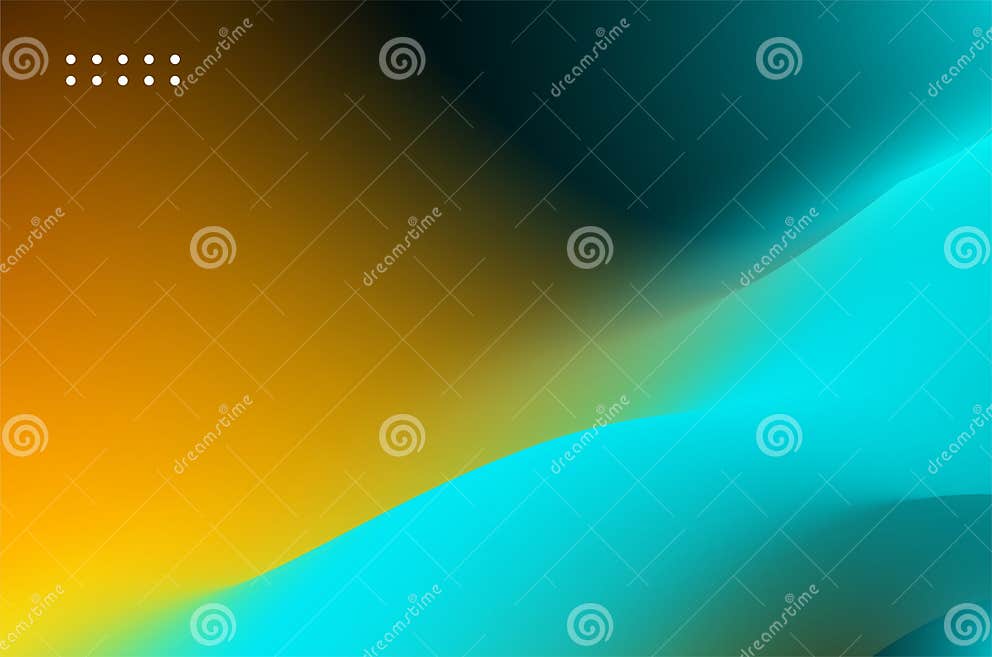 Gradient Mesh Design Background Collection Stock Vector - Illustration ...