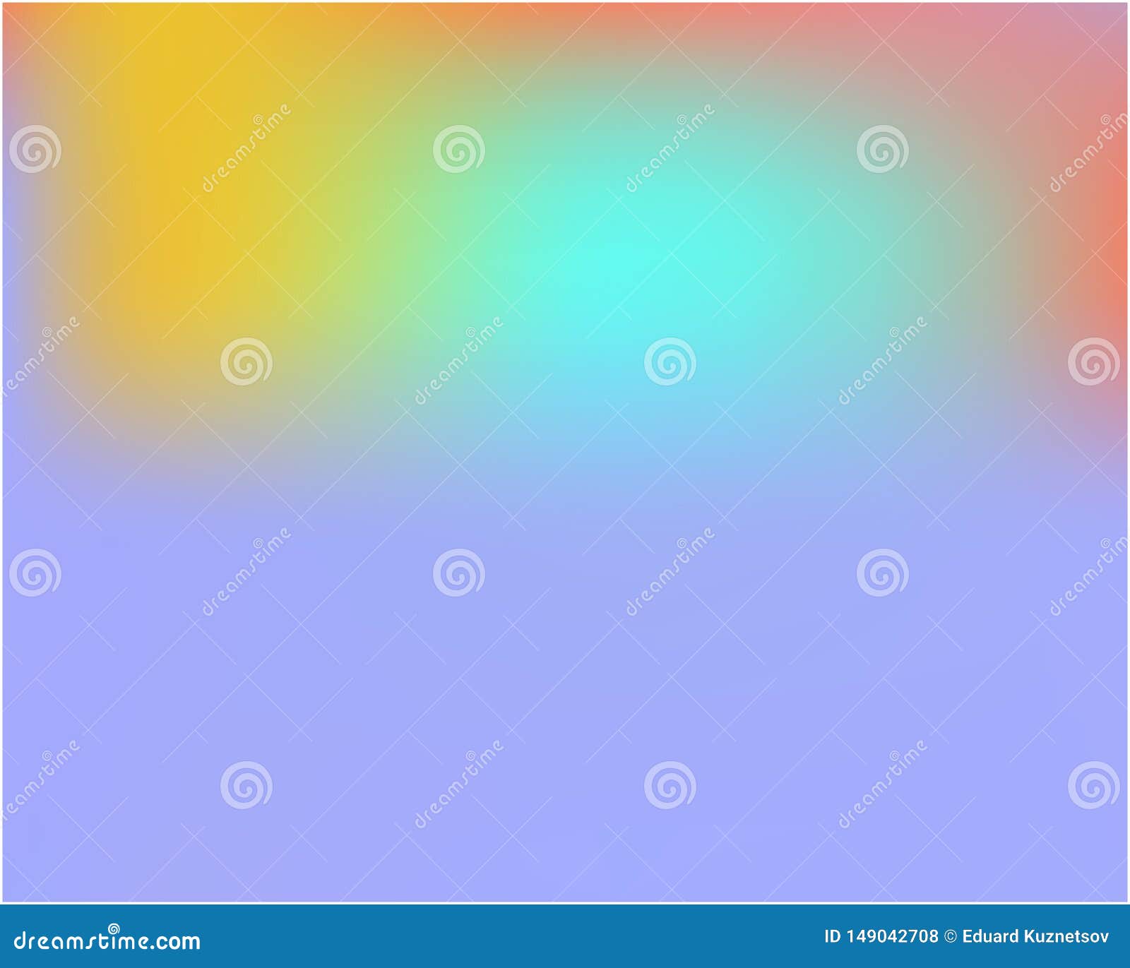 Gradient Mesh Painted in Different Colors. Stock Vector - Illustration ...