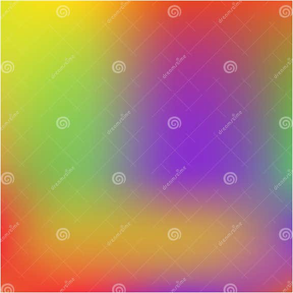 Gradient Mesh Painted in Different Colors. Stock Vector - Illustration ...