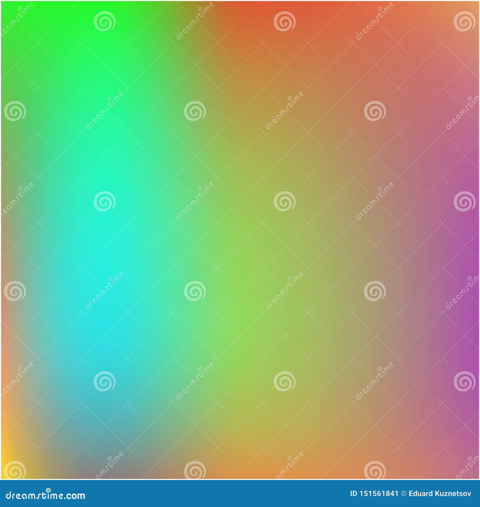 Gradient Mesh Painted in Different Colors. Stock Vector - Illustration ...