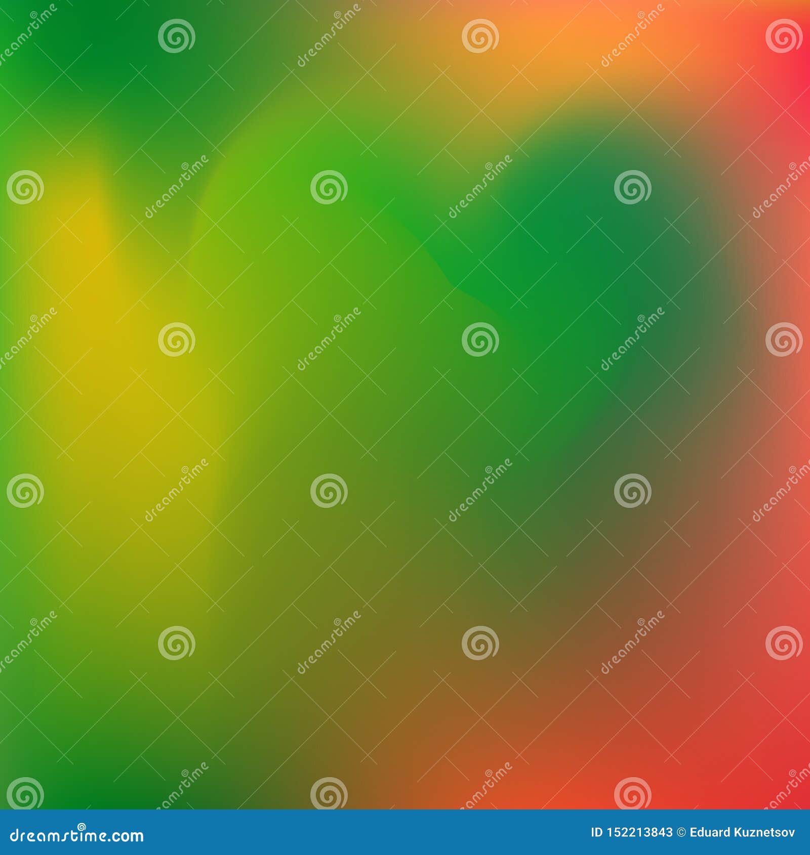 Gradient Mesh Painted in Different Colors Stock Illustration ...