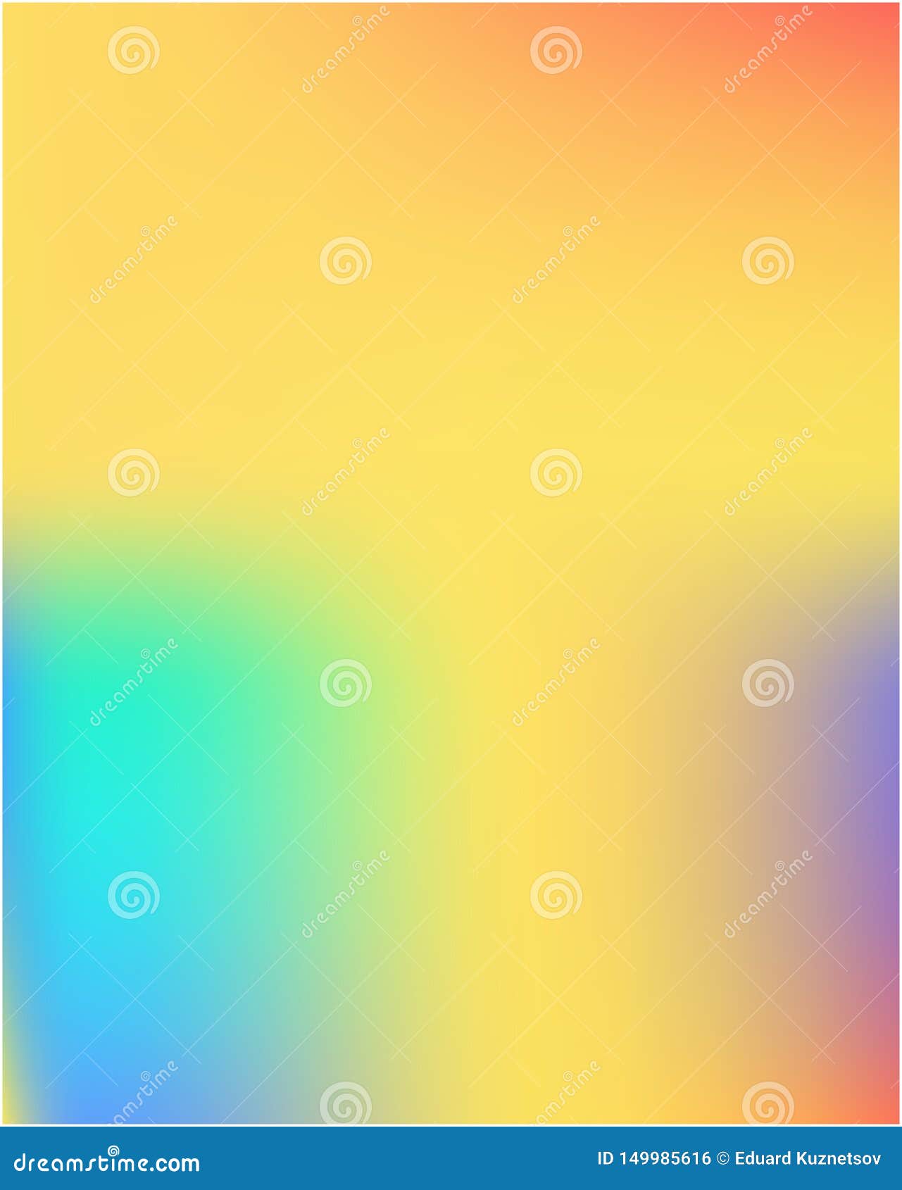 Gradient Mesh Painted in Different Colors. Stock Vector - Illustration ...