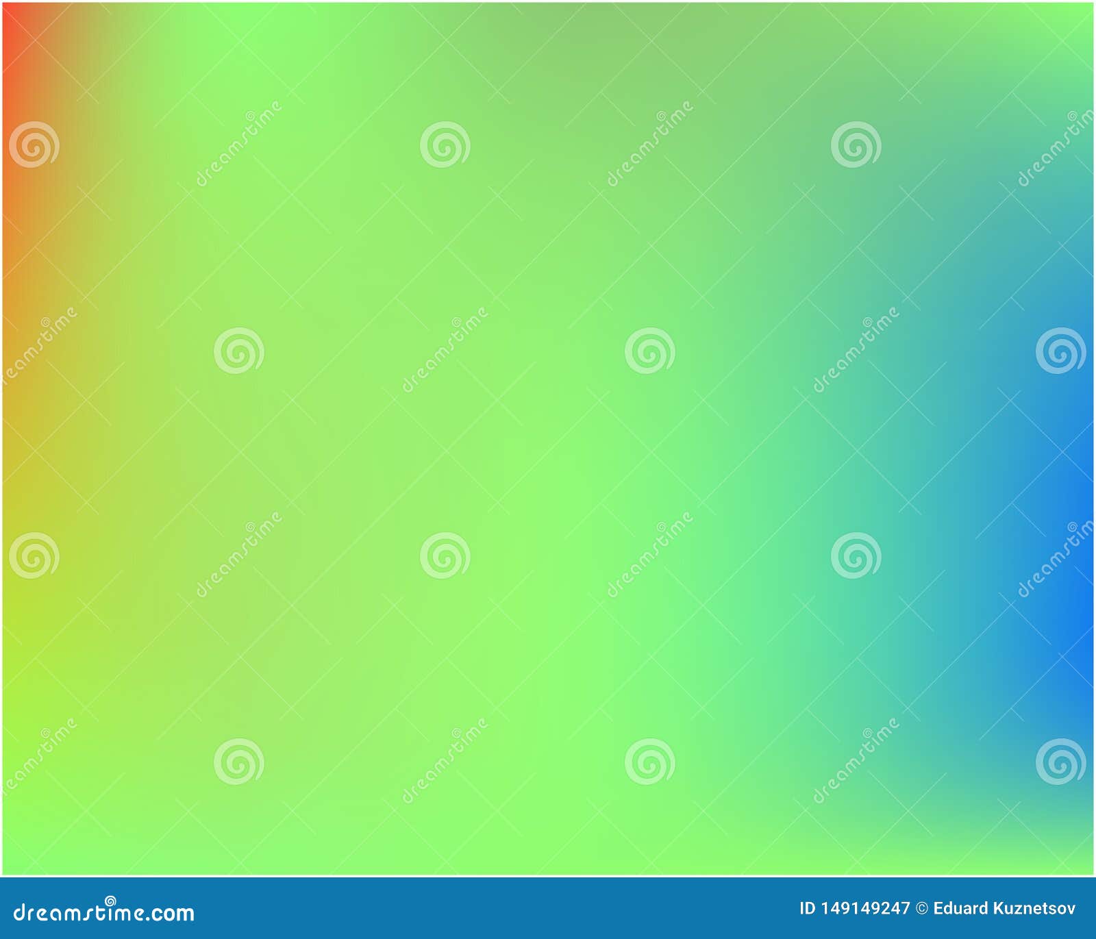 Gradient Mesh Painted in Different Colors. Stock Vector - Illustration ...