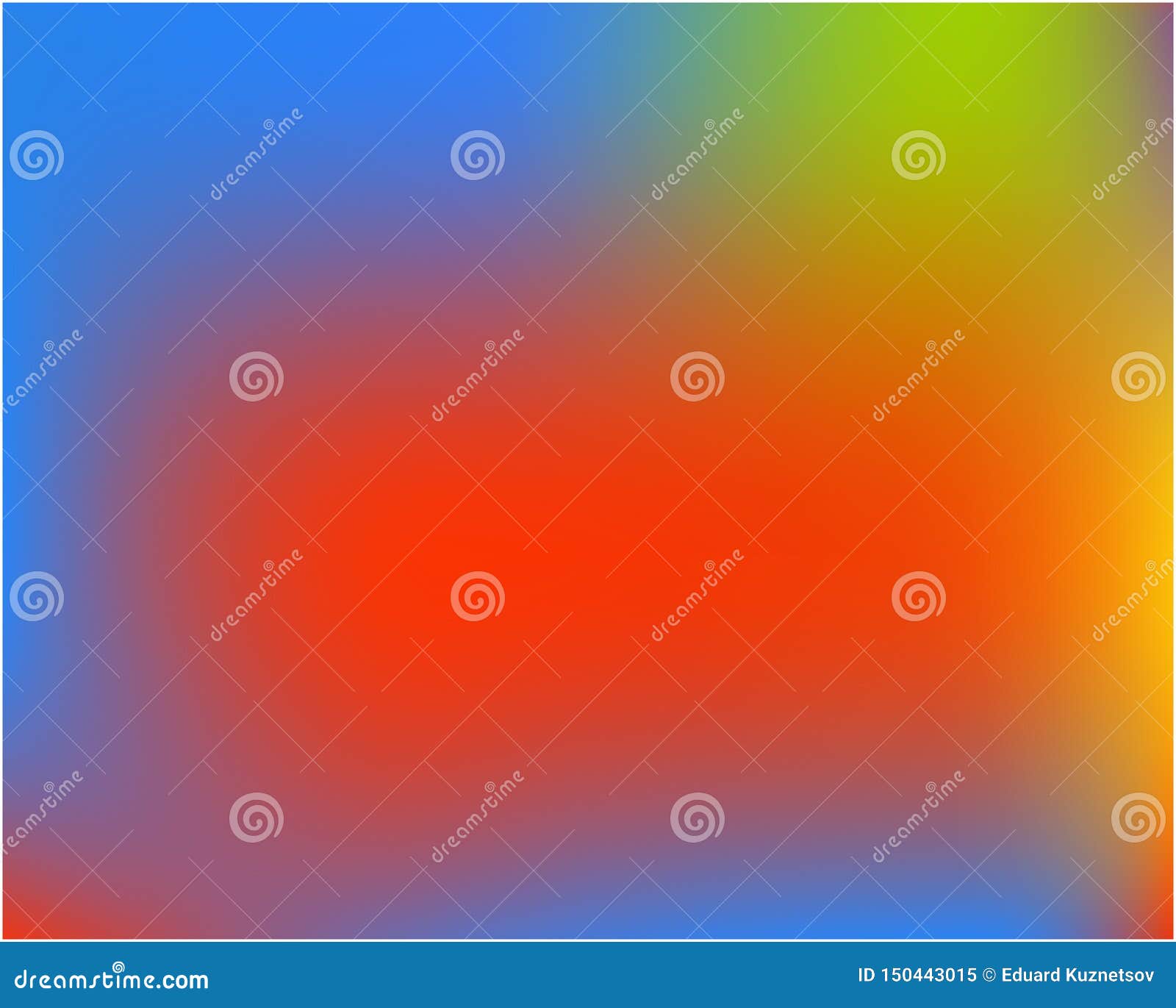 Gradient Mesh Painted in Different Colors. Stock Vector - Illustration ...