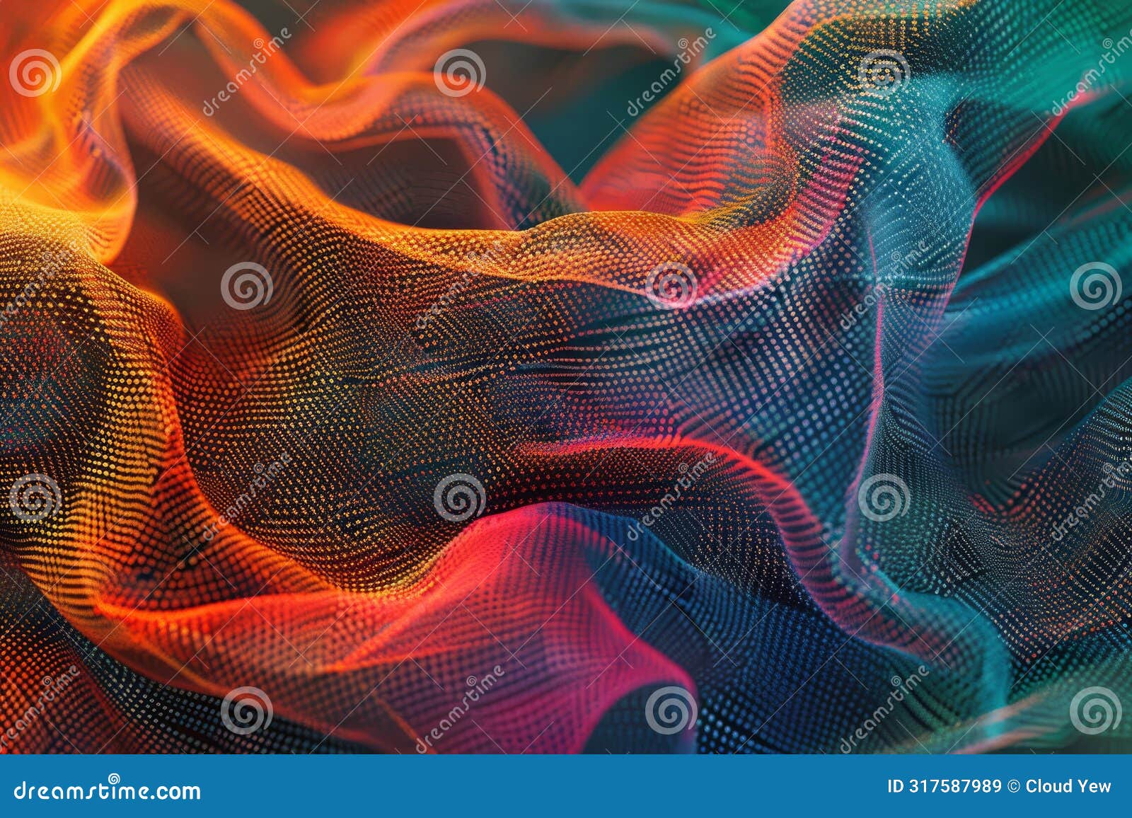 Gradient Mesh Texture for Adding Realism To Digital Art Stock ...