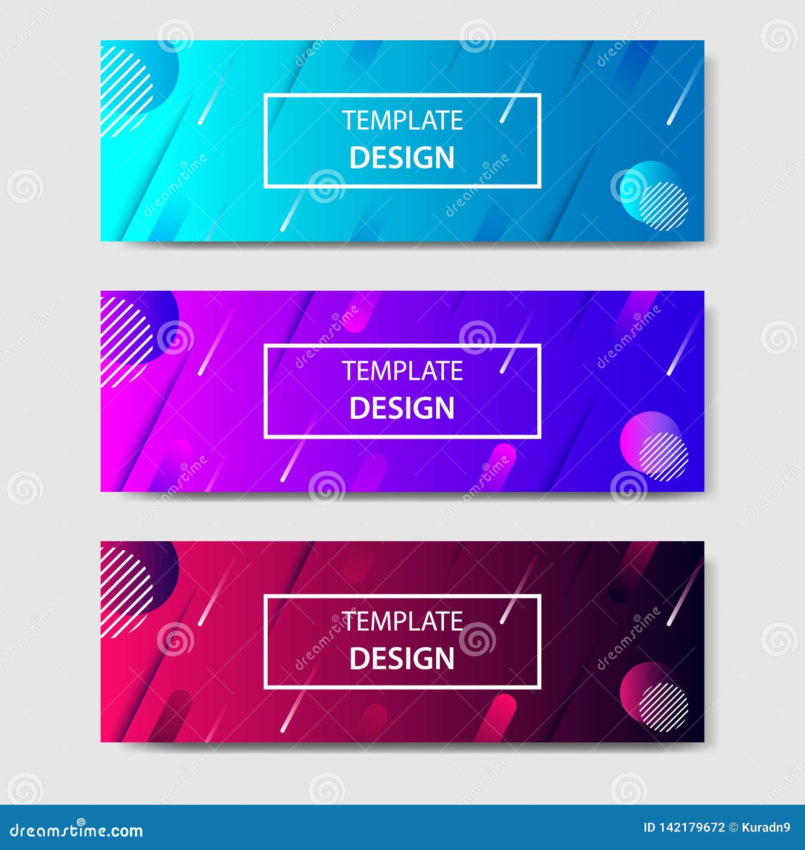 Gradient and Modern Futuristic Background Template for Headline and ...