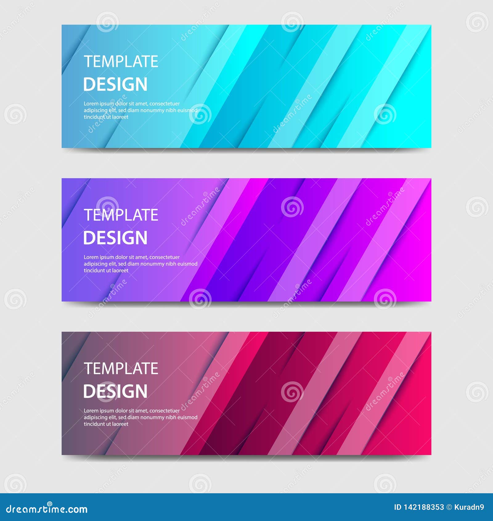 Gradient and Modern Futuristic Background Template for Headline and ...