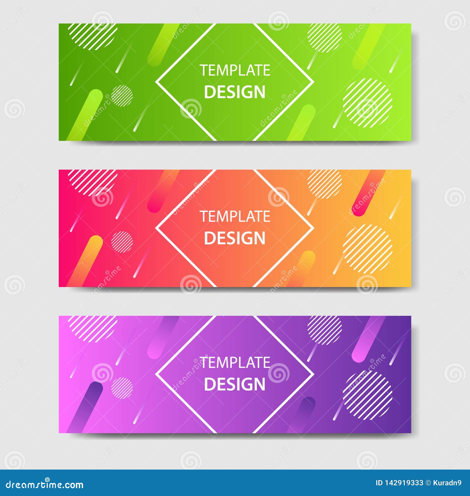 Gradient and Modern Futuristic Background Template for Headline and ...