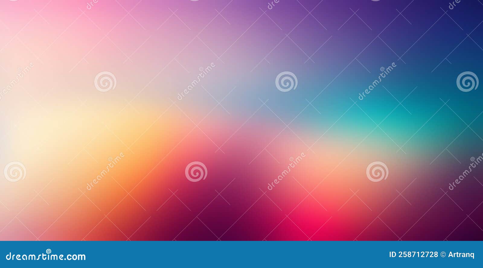 Gradient from a Multicolor Flow in Blur Stock Illustration ...
