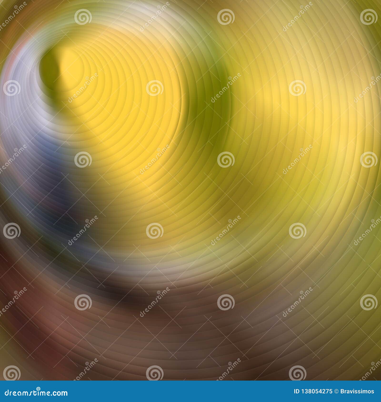 Gradient Nature Radial Pattern Abstract. Morning Stock Illustration ...