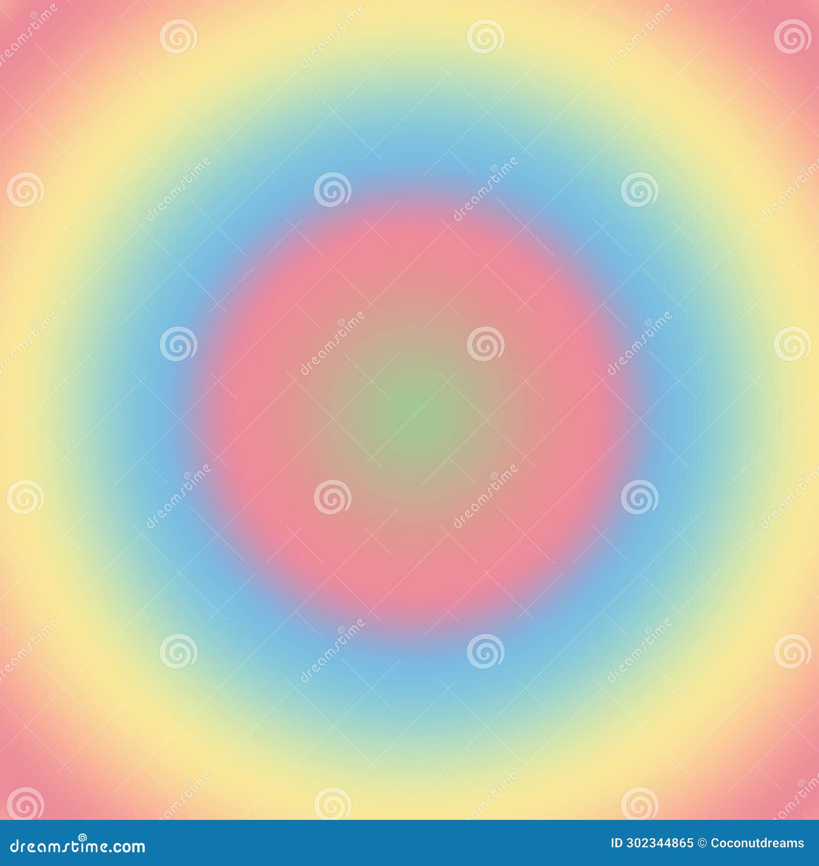 Gradient Pastel Rainbow Circle for Abstract Background Stock ...