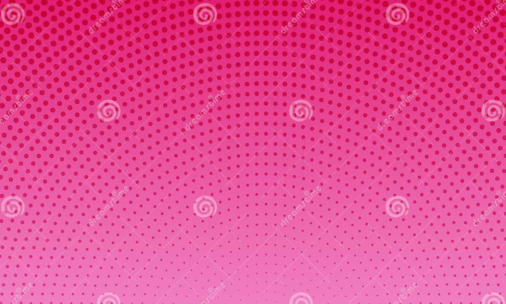 Gradient Pink Abstract Halftone Background Stock Illustration ...