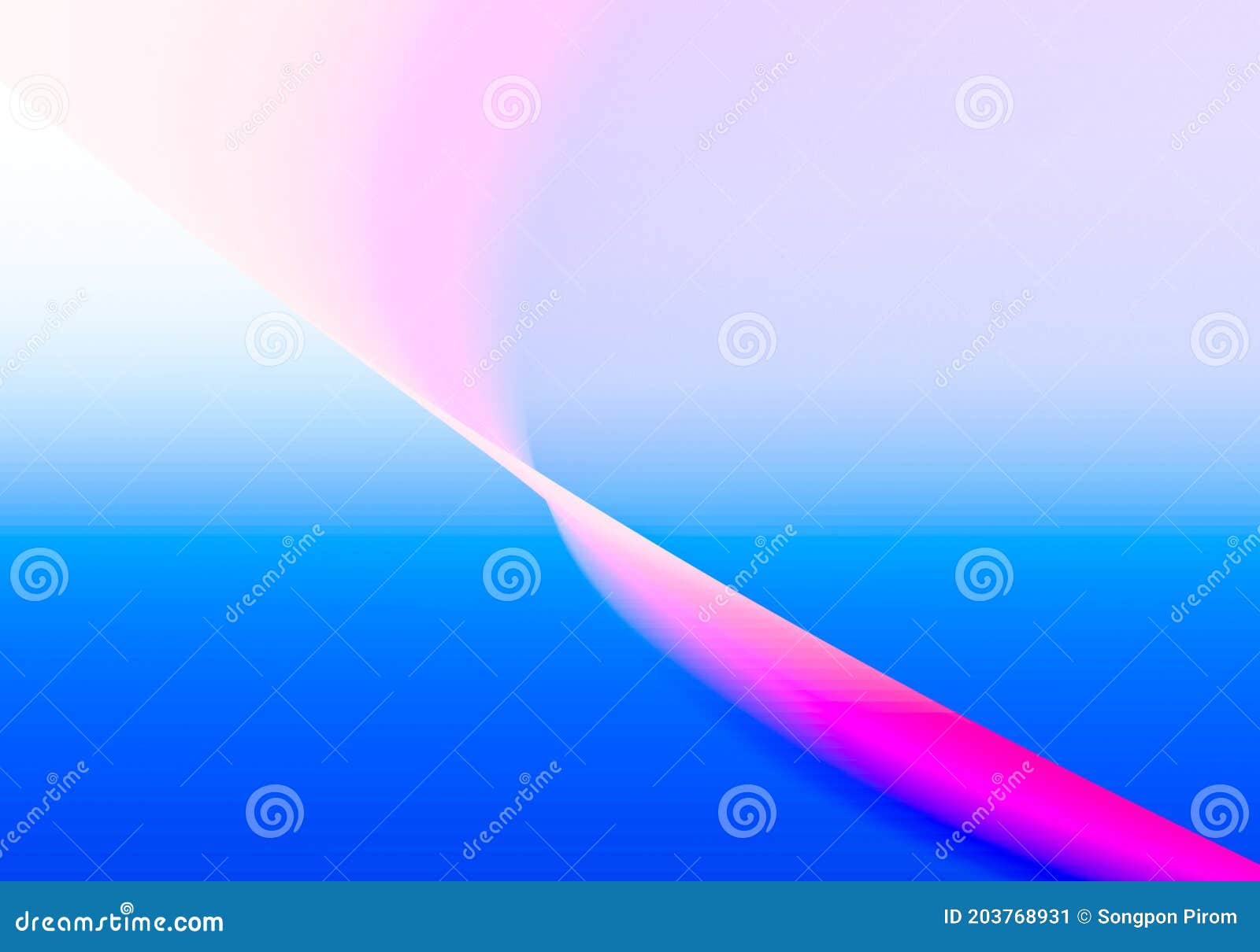 Gradient Pink Purple and Blue Abstract Stock Illustration ...