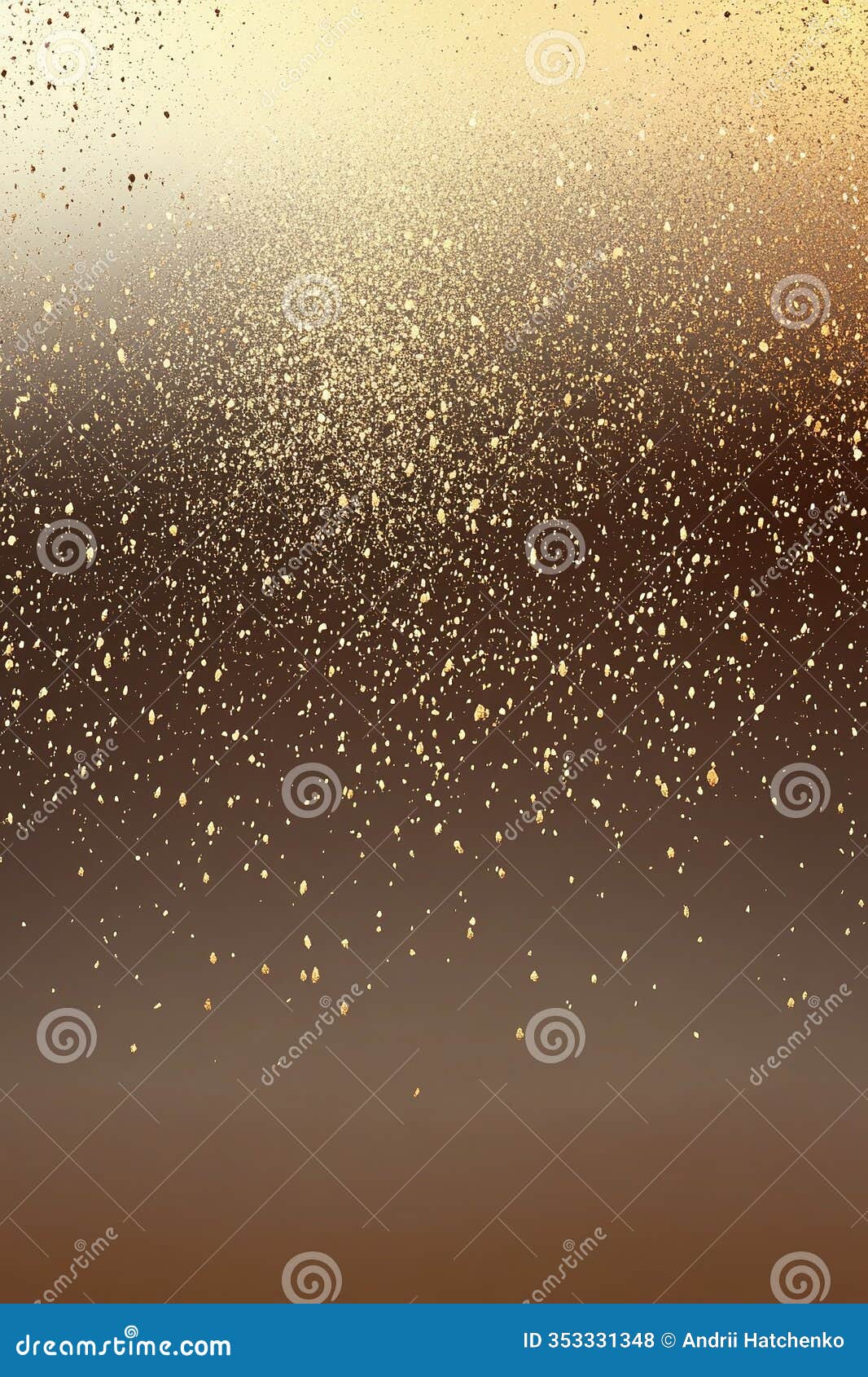 Gradient Poster Design with Muted Gold Transitioning into Bronze with ...